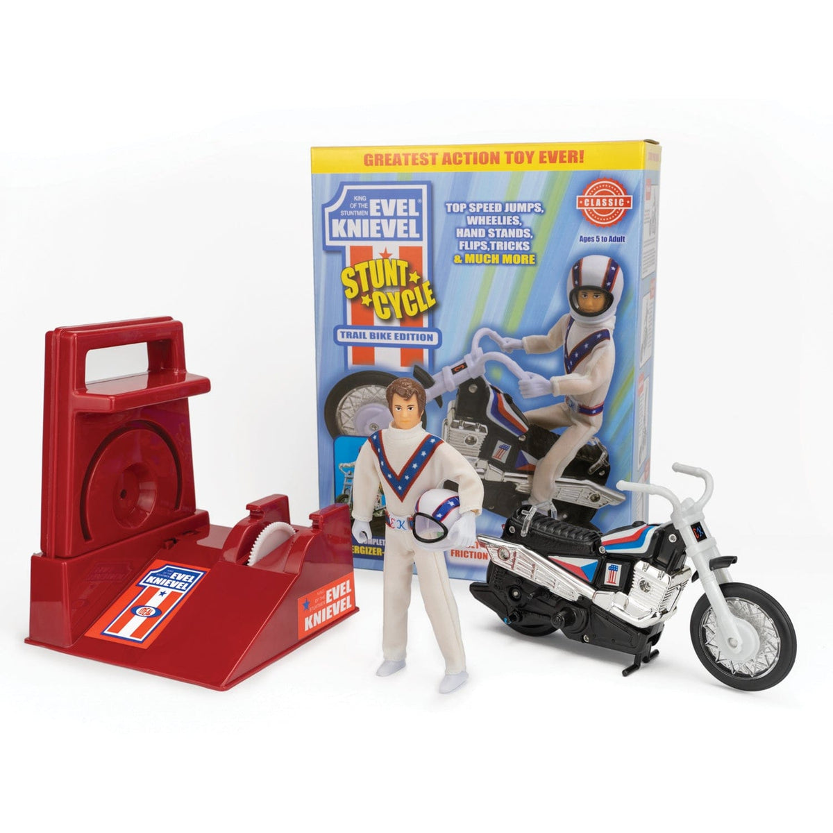 Evel Knievel Stunt Cycle - Trail Bike Edition — Evel Knievel Toys
