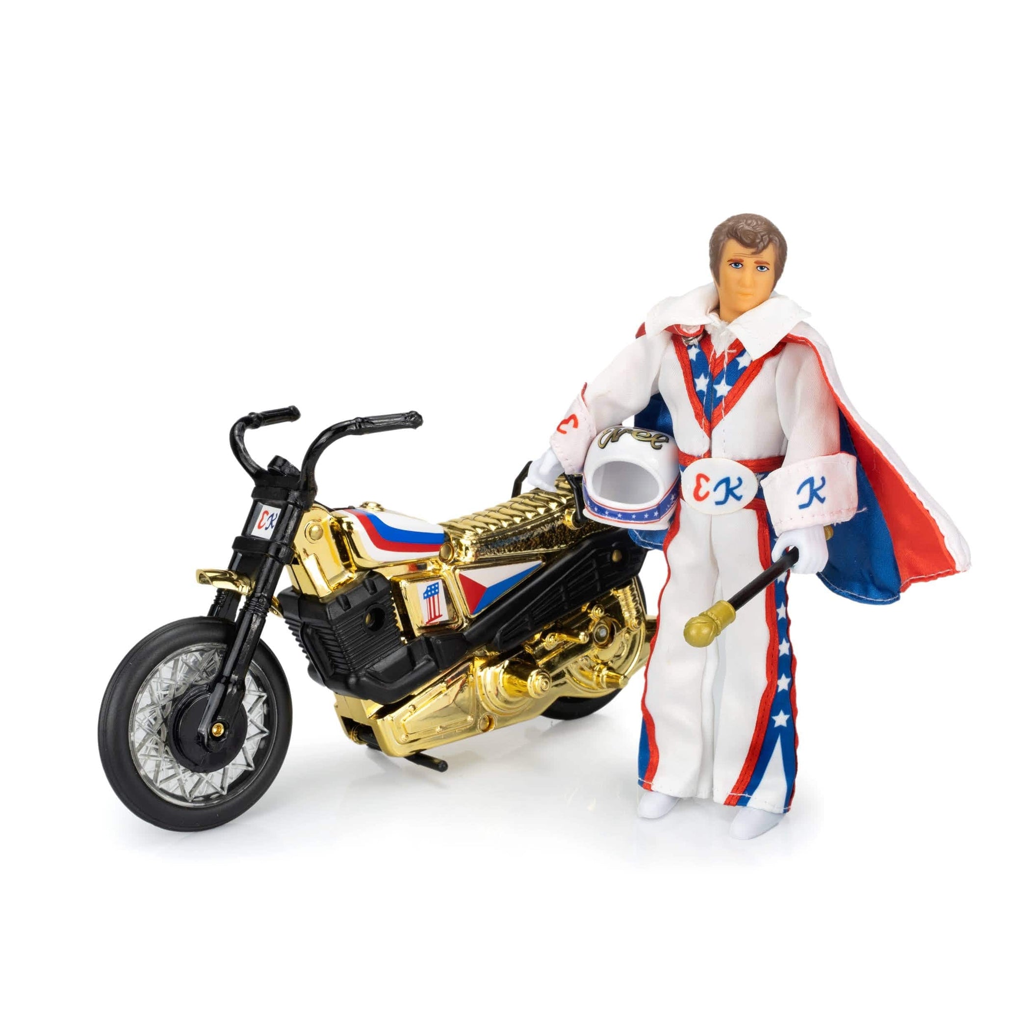 Evel Knievel 50th Anniversary Stunt Cycle - Golden High Jumper — Evel ...