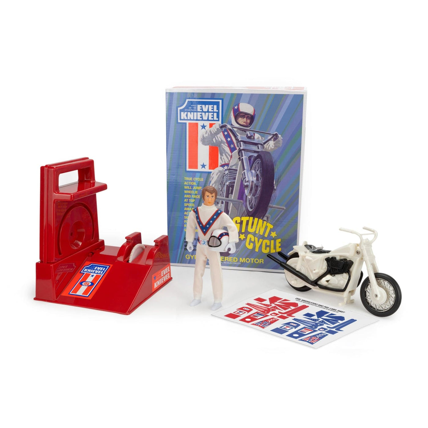 The Original Evel Knievel Stunt Cycle — Evel Knievel Toys