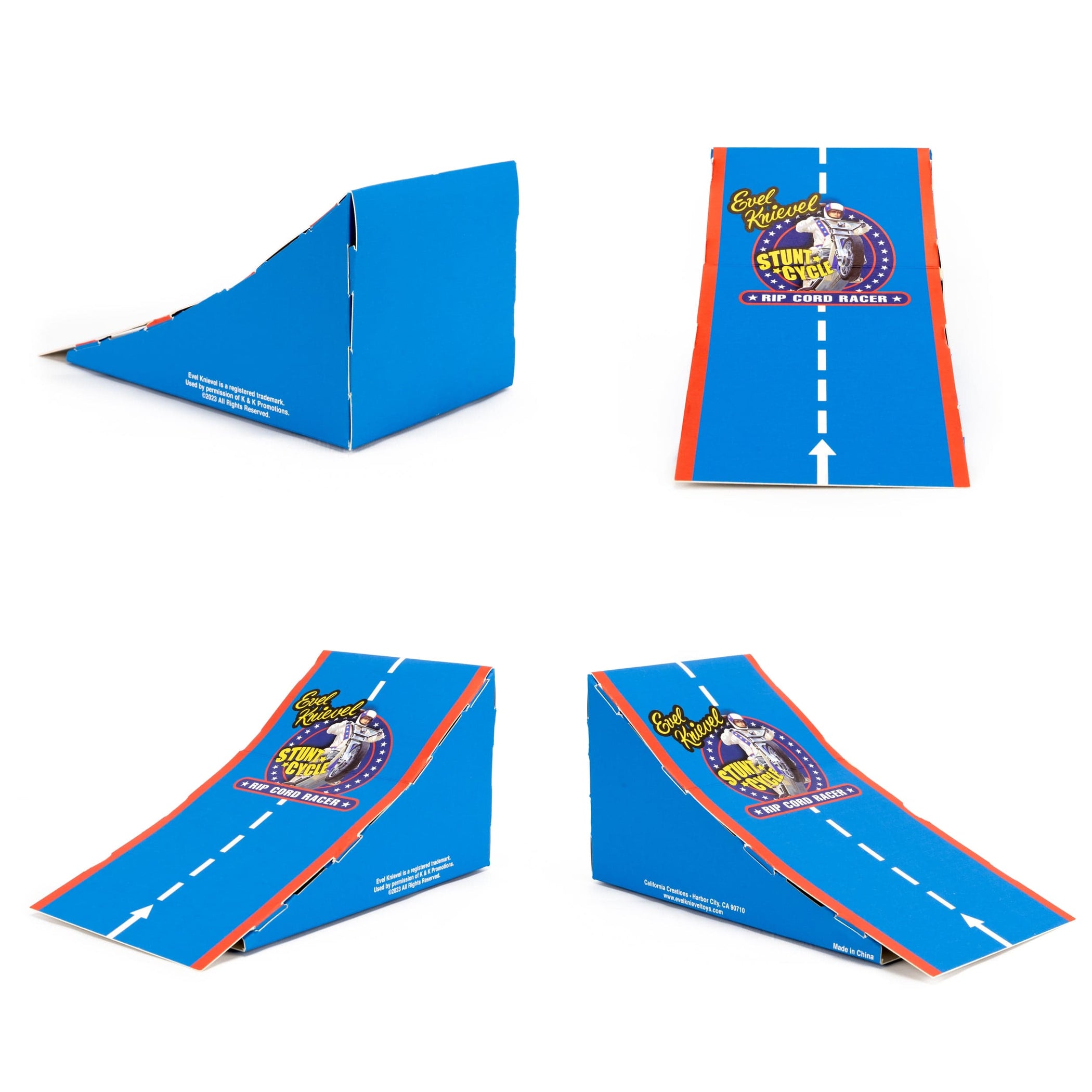 Evel Knievel Mini Stunt Cycle - Rip Cord Racer — Evel Knievel Toys